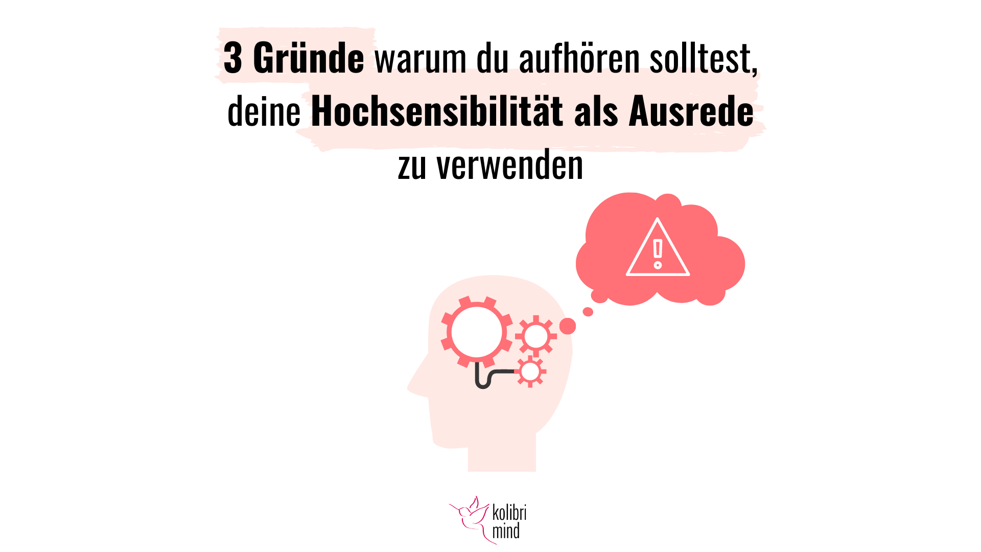 3 Gründe, warum du aufhören solltest, deine Hochsensibilität als ...